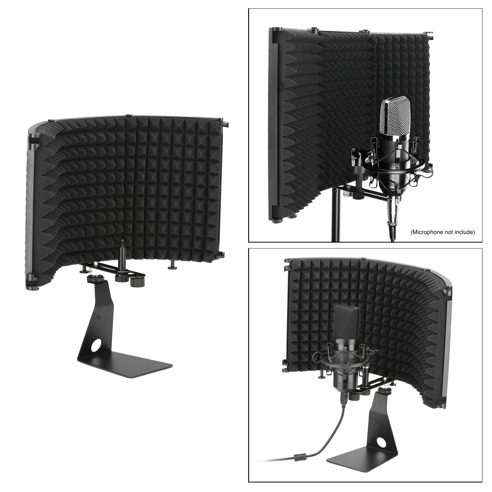 High Density Absorbent Foam Microphone Isolation S... – Grandado