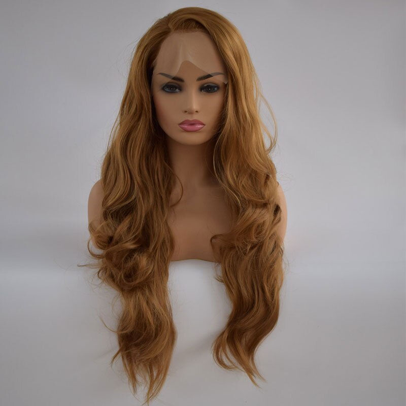 Bombshell Body Wave Synthetic Hair Lace Front Wig ... – Vicedeal