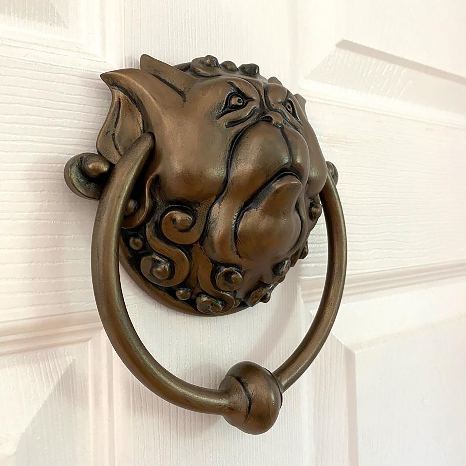 European Retro Surface mounted Door Knockers Decor... – Grandado