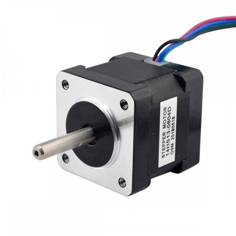 Dual Shaft Nema 14 Stepper Motor 4 Leads 34mm 1.8d... – Grandado