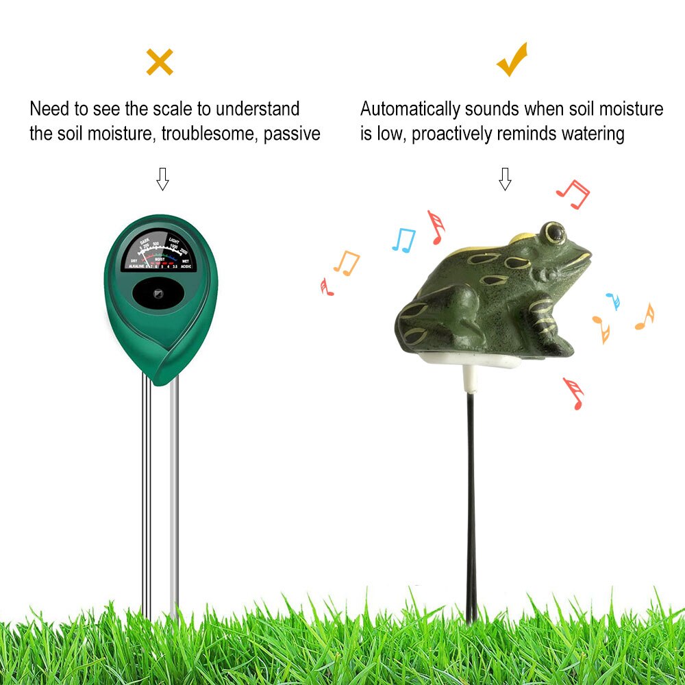 Resin Frog Soil Moisture Meter Plant Moisture Test... – Grandado
