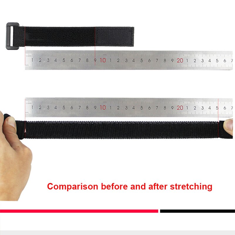 5pcs Elastic Reverse Buckle Velcros Nylon Elastic ... – Vicedeal