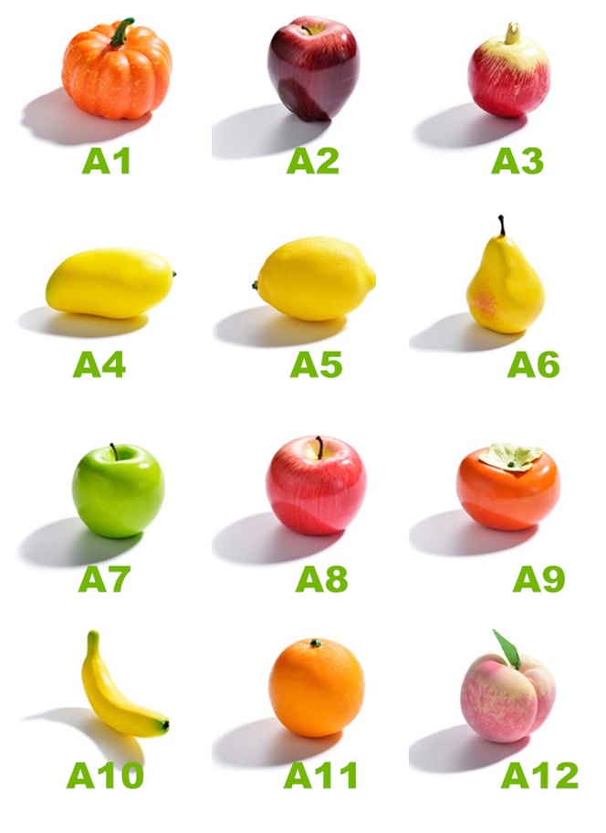Gesimuleerde Fruit Mix Decoratieve Kunstmatige App... – Vicedeal