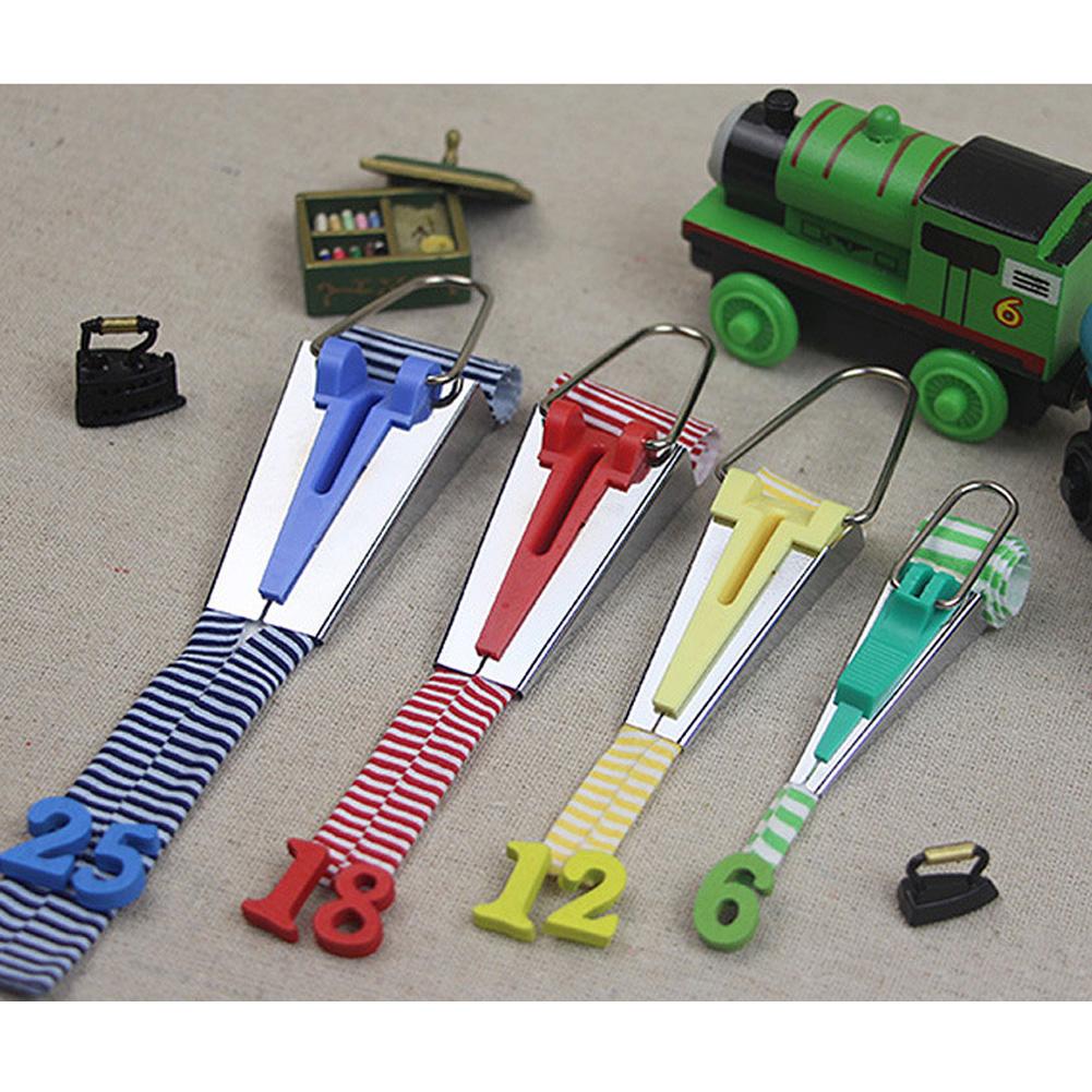 4pcs/set Fabric Clover Bias Tape Maker Binding Too... – Grandado