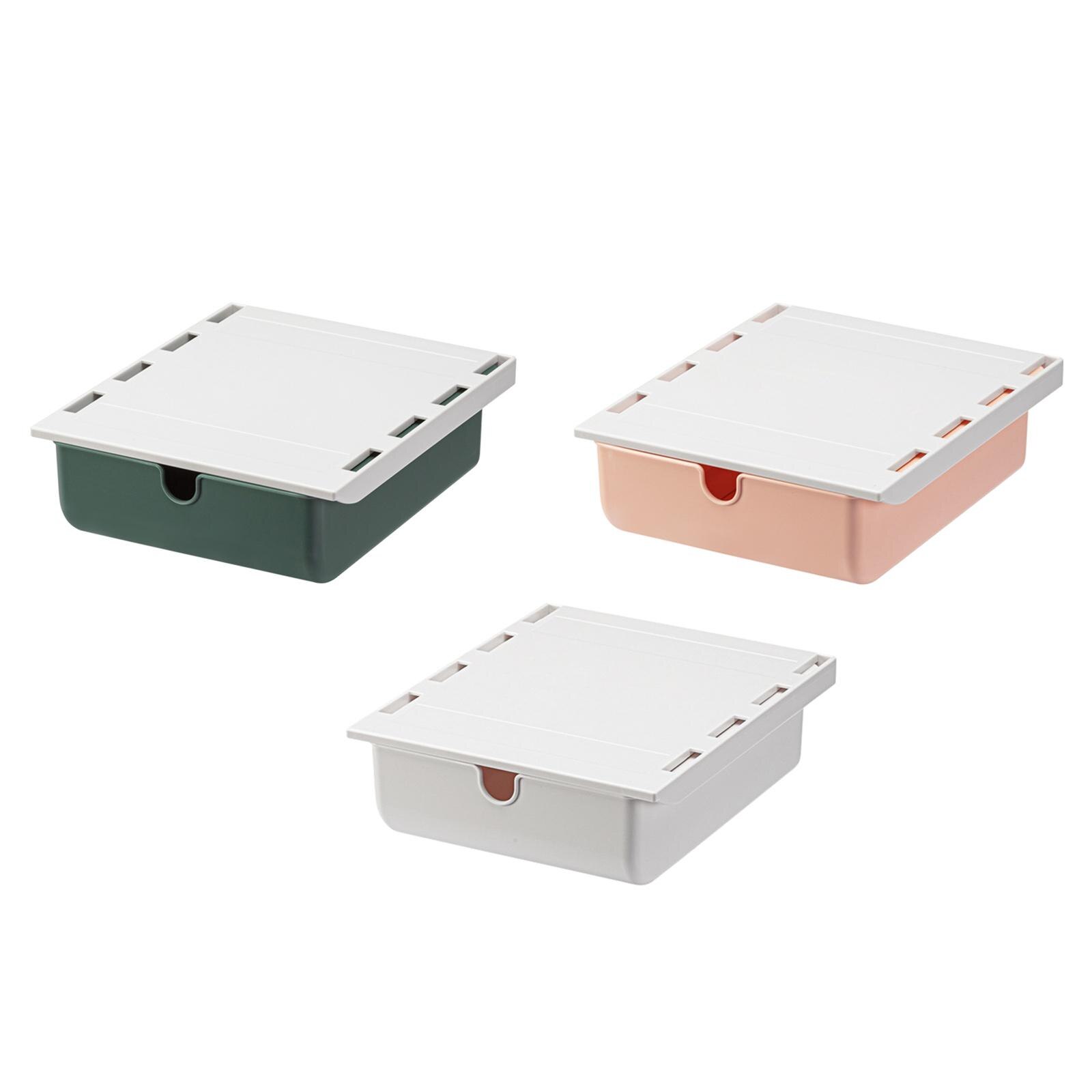 Self-Adhesive Storage Drawer Sticky Storage Box fo... – Vicedeal