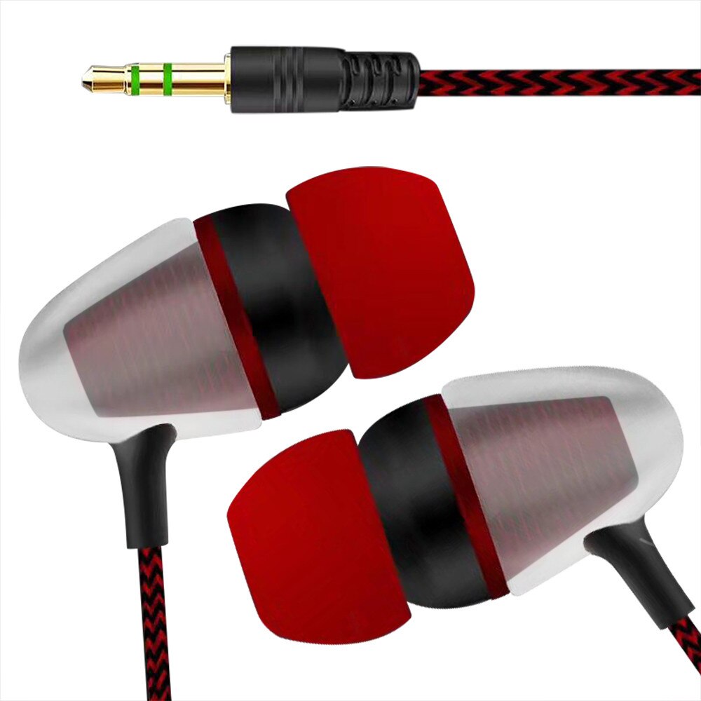Uniek Ontworpen Universal Wired Headset Sport In-E... – Grandado