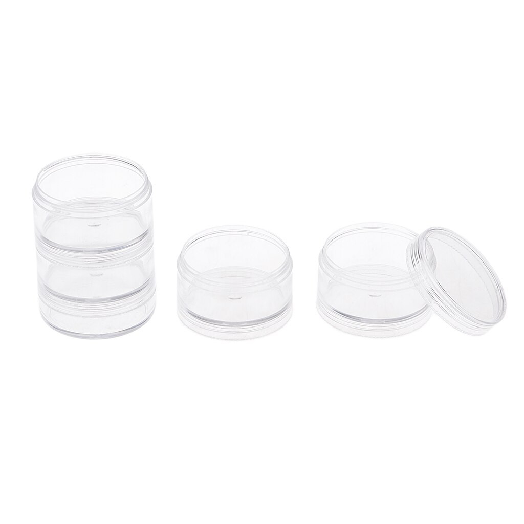 Transparent Plastic Cosmetic Storage Containers Cl... – Grandado