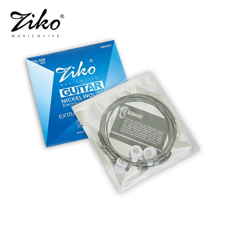 ZIKO DN Series Electric Guitar Strings Extra Light... – Vicedeal