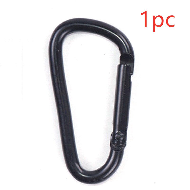 Practical Black D Shaped Aluminum Alloy Carabiner ... – Vicedeal