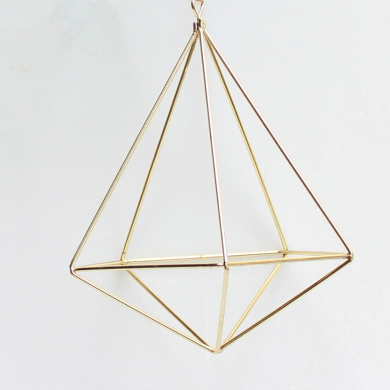 Hanging Wall Decorations Geometric Air Plant Flowe... – Grandado