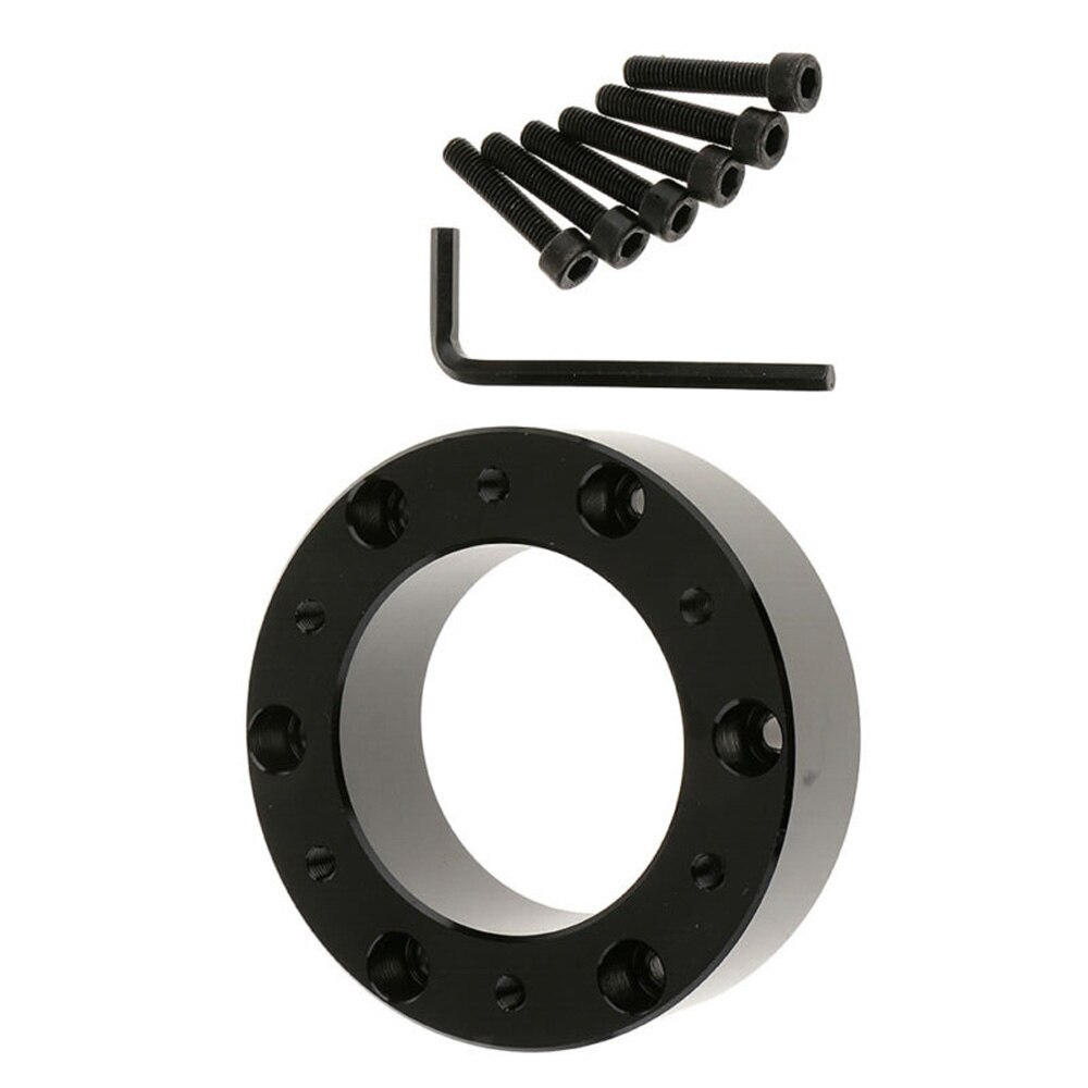 25mm / 1 '' stuurwiel afstandsbus zwart aluminium ... – Vicedeal