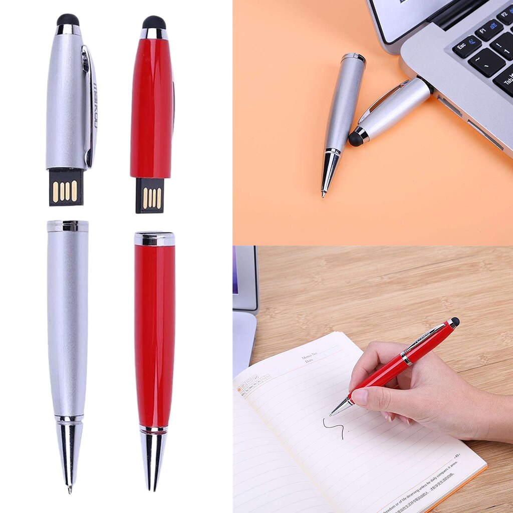 2 Pieces 32GB 3 in 1 Mutifunctional Capacitive Pen... – Vicedeal