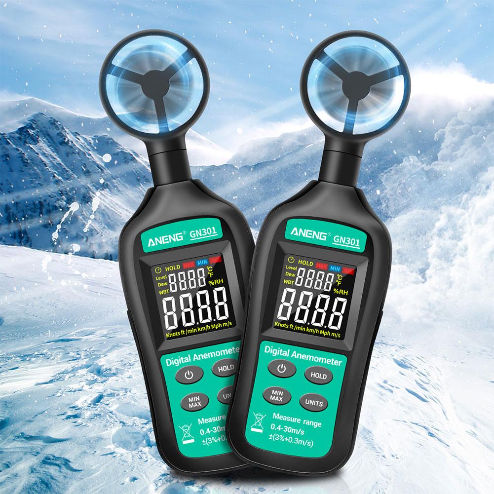 GN301 Digital Anemometer Handheld 0-30m/s Wind Spe... – Grandado