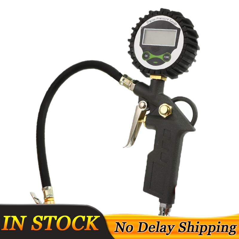 250PSI Air Chuck Digitale Air Tire Inflator Met Ma... – Grandado