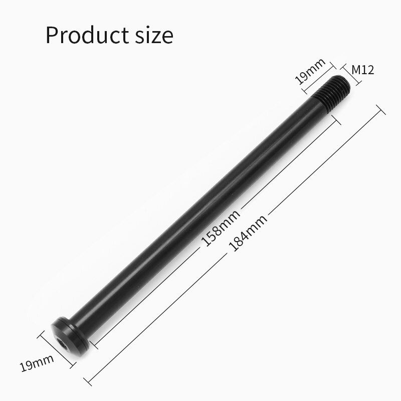 M15 mountain bike barrel axle quick release axle s... – Grandado