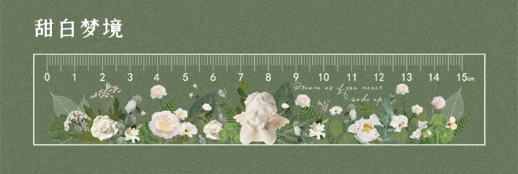 15CM Daisy Rose Cute Ruler Multifunction DIY Drawi... – Vicedeal