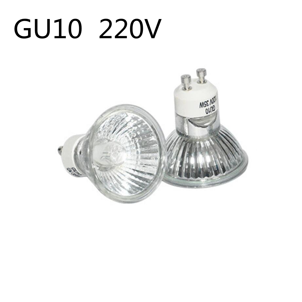 10Pcs GU10 Lamp 220V 35W 50W GU10 220V Lamp 20W Ha... – Vicedeal