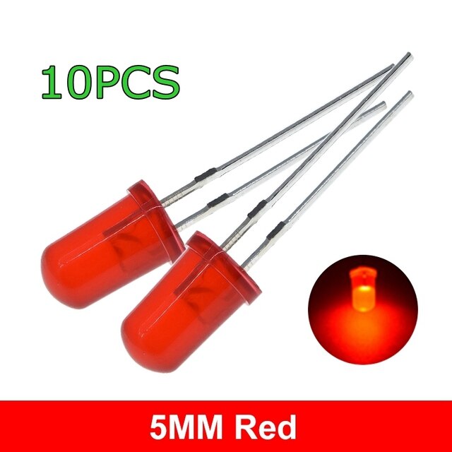 100% 5Colors*20PCS =100PCS 5mm LED Diode Light Ass... – Grandado