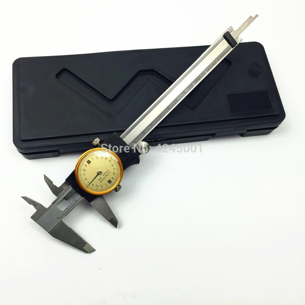 6" 0-150mm/0.02 Dial Caliper Shock-proof Stainless... – Grandado