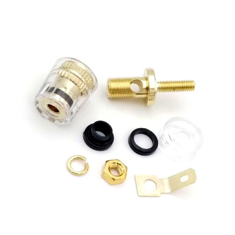 8pcs/set Speaker Terminal Binding Post 4mm Banana ... – Grandado