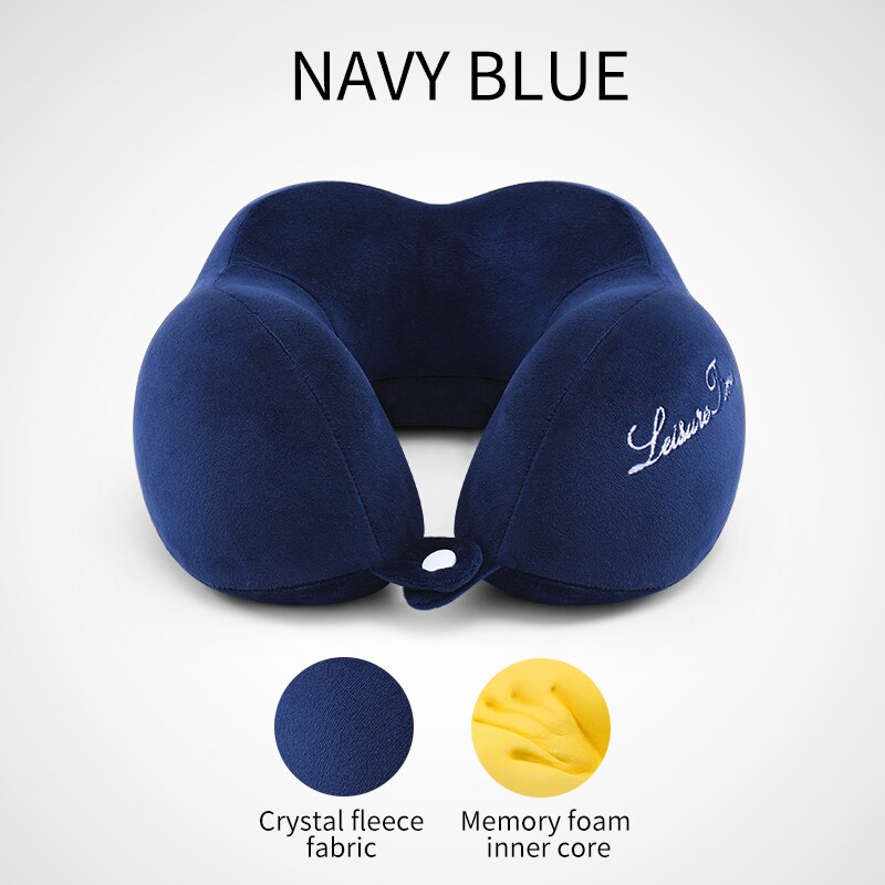 U-shaped neck pillow cervical neck pillow aircraft... – Grandado