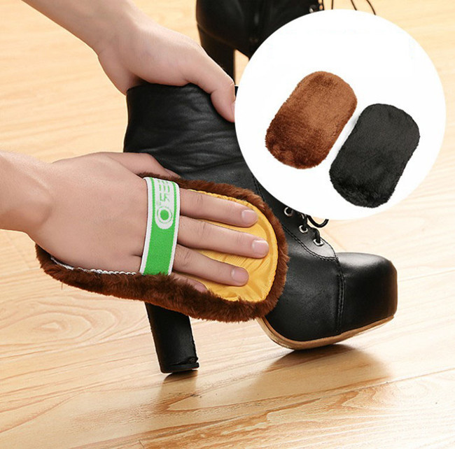 2 Pcs Soft Wool Plush Suede Shoes Cleaner Shoe Car... – Vicedeal