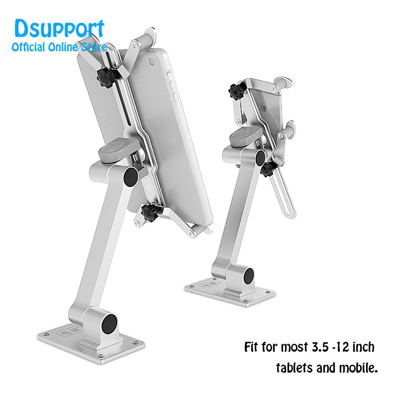 2 in 1 Tablet Wall Mount Stand Aluminum Alloy Scre... – Grandado
