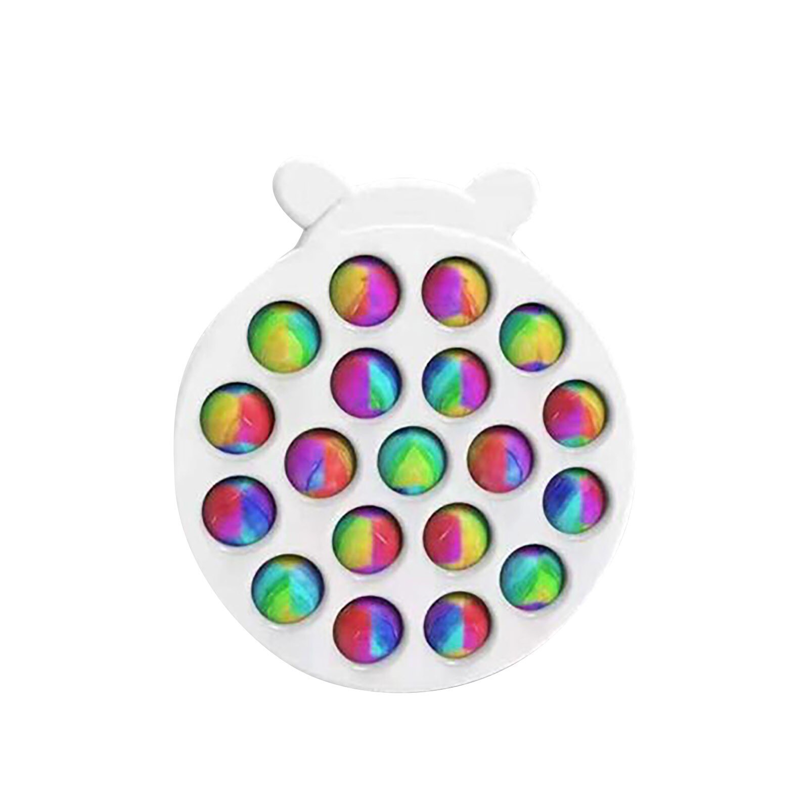 Desktop Fun Shaped Push Bubble POPIt Silicone Reus... – Grandado