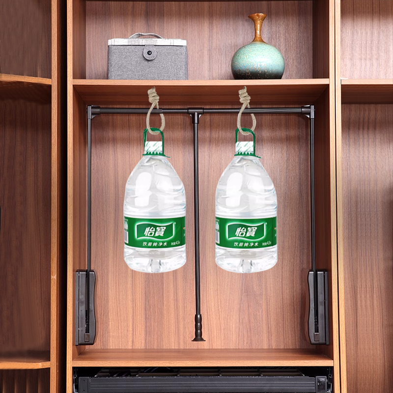 Eenvoudige Kledingkast Lift Pull-Down Kledingrek H... – Vicedeal