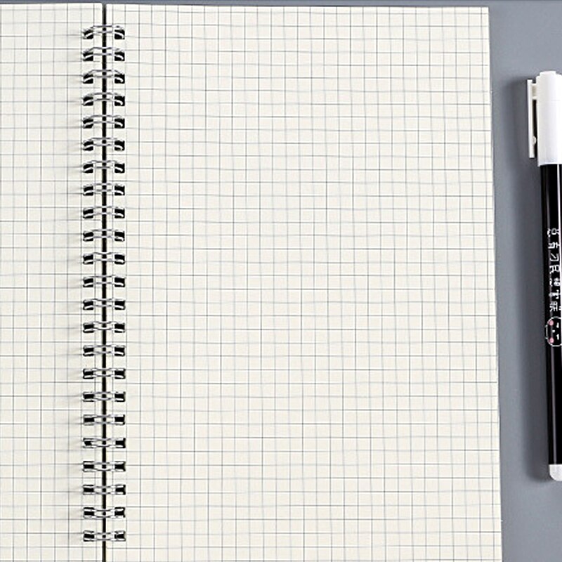 A6/A5/B5 Spiral Transparent Cover Notebook Papelar... – Grandado