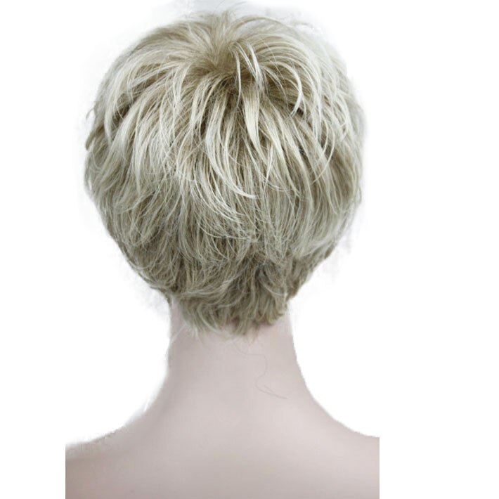 Short Layered and Spikey Copper Red Full Synthetic... – Vicedeal