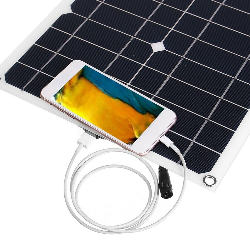 100W Mono Solar Panel Battery USB 12V Flexible for... – Vicedeal