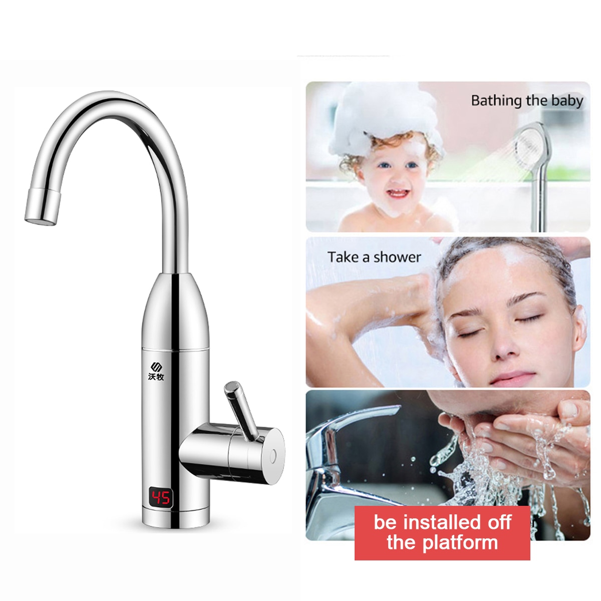 Instant Water Heater Tap Fast Instantaneous Thermo... – Vicedeal