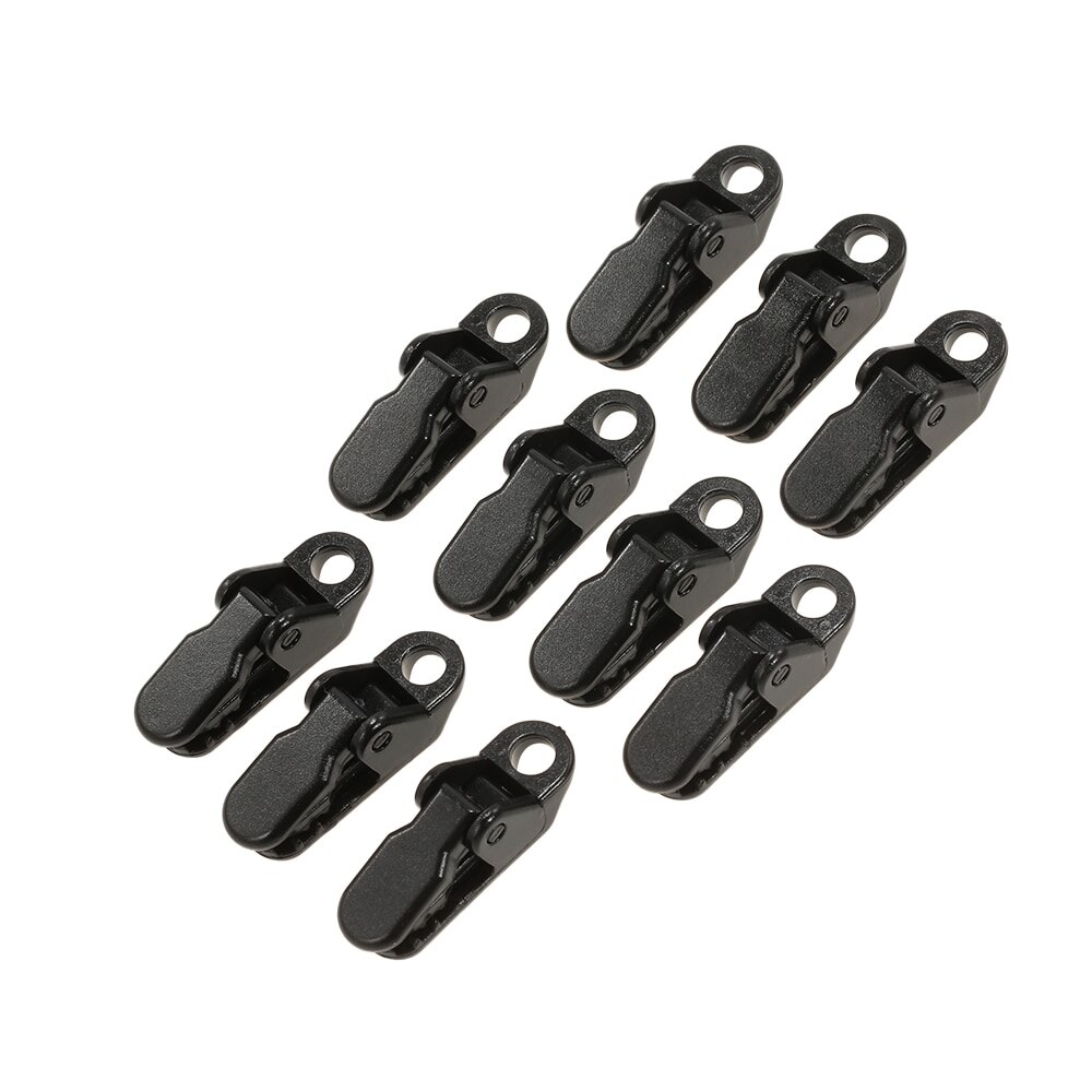 Pack of 10 Awning Clamp Tarp Clips Snap Hangers Te... – Grandado