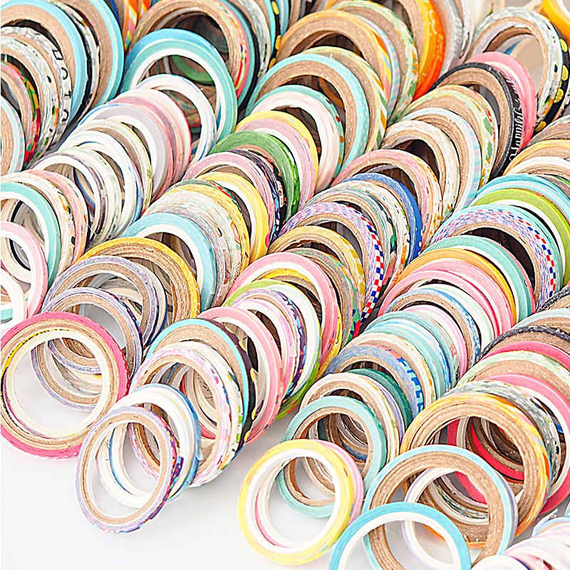 50 Pcs Thin Washi Tape Handbook Dividing Line Diar... – Vicedeal