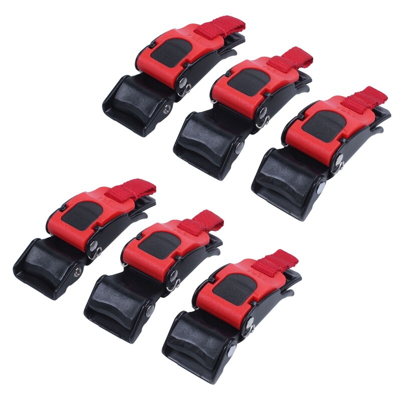 6X Plastic Motorcycle Helmet Speed Clip Chin Strap... – Grandado