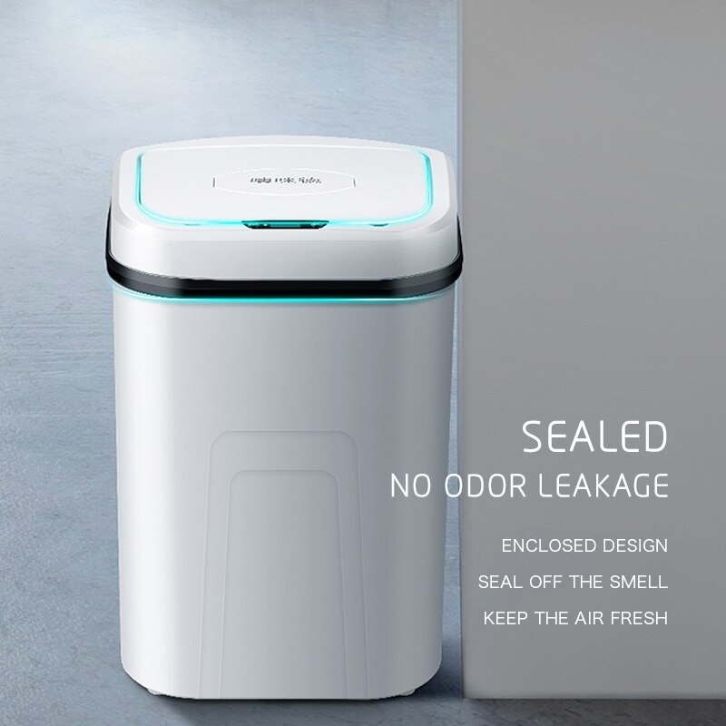 15L Smart Induction Trash Can Wireless Sensor Auto... – Grandado