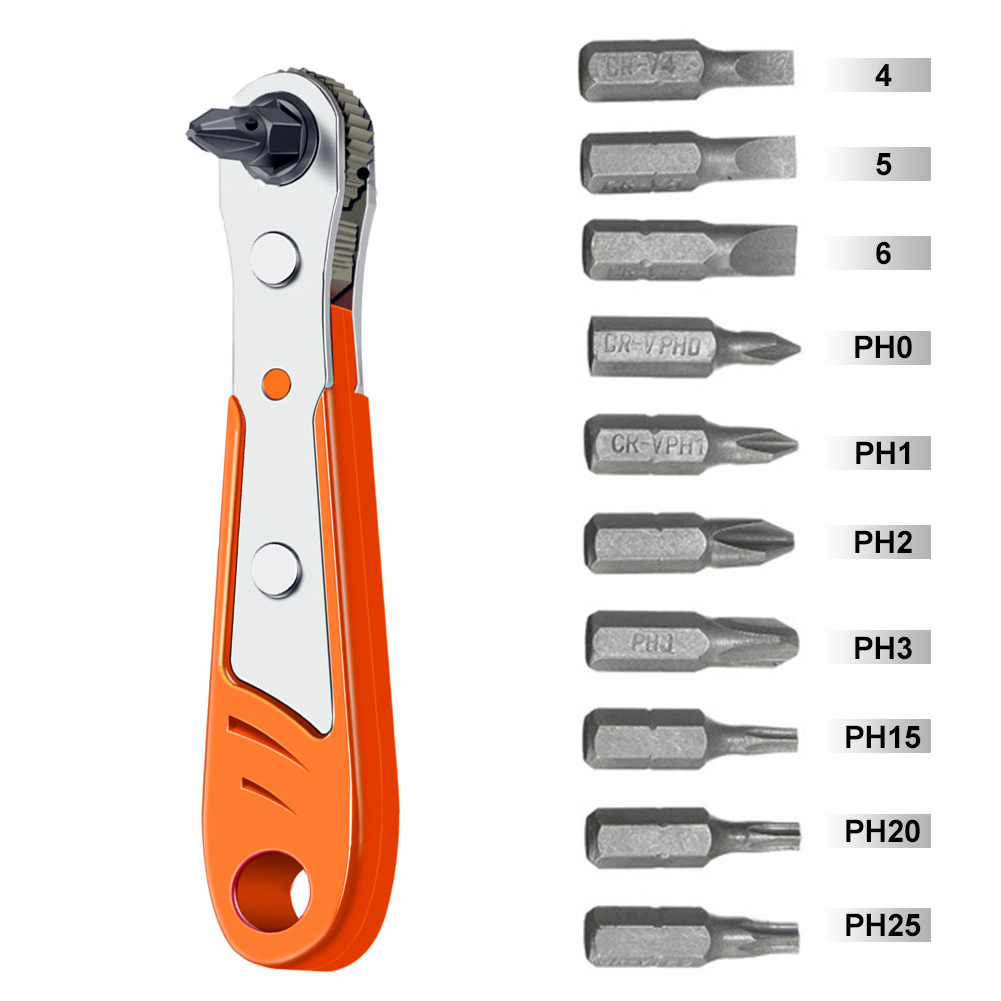 Ratchet Wrench Screwdriver Bit Hexagon Torx Ratche... – Grandado