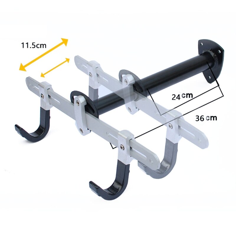 Indoor Horizontal Wall Mount Bike Storage Rack Saf... – Grandado