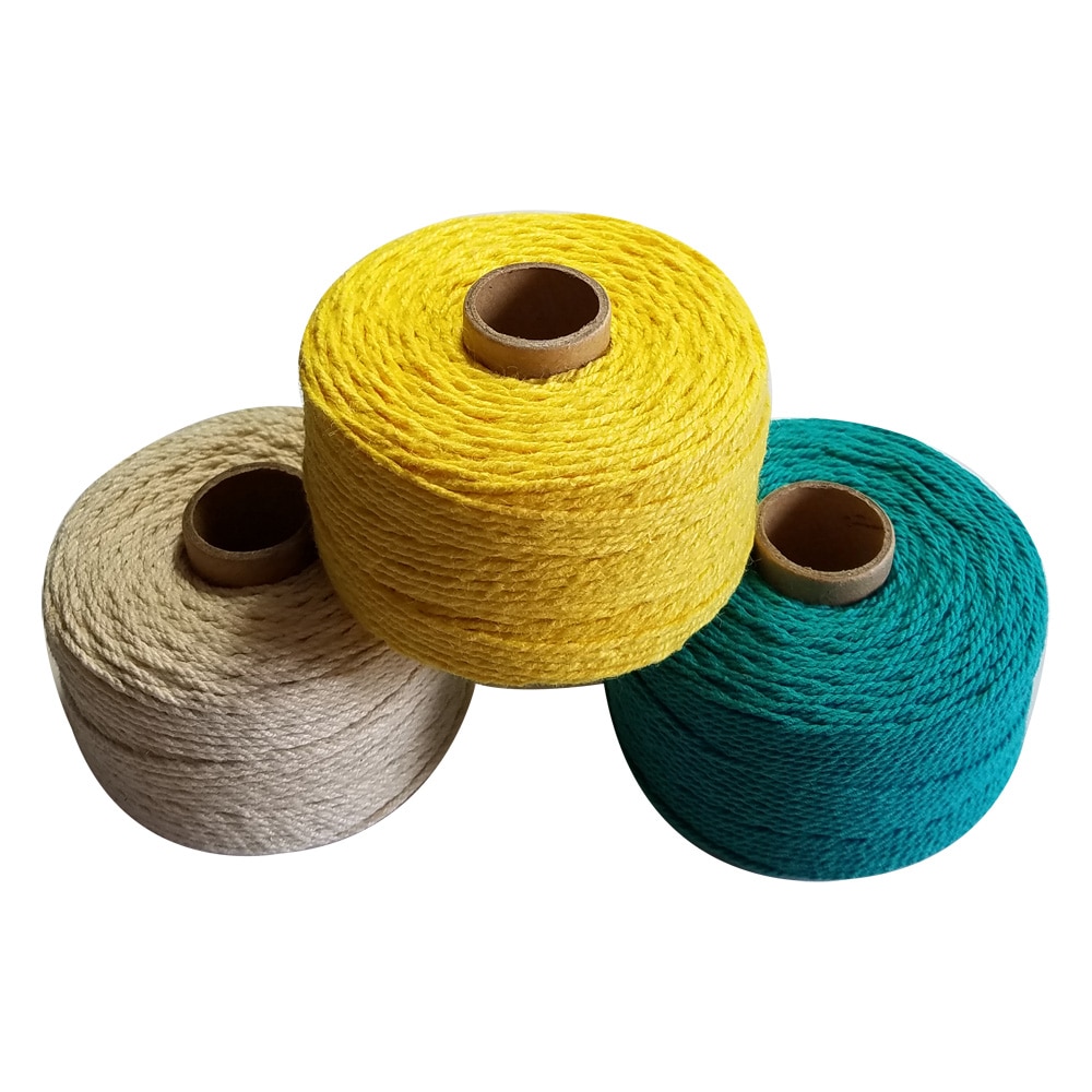 100% Katoenen Touw 100 M/Roll Touw Macrame Cords V... – Grandado