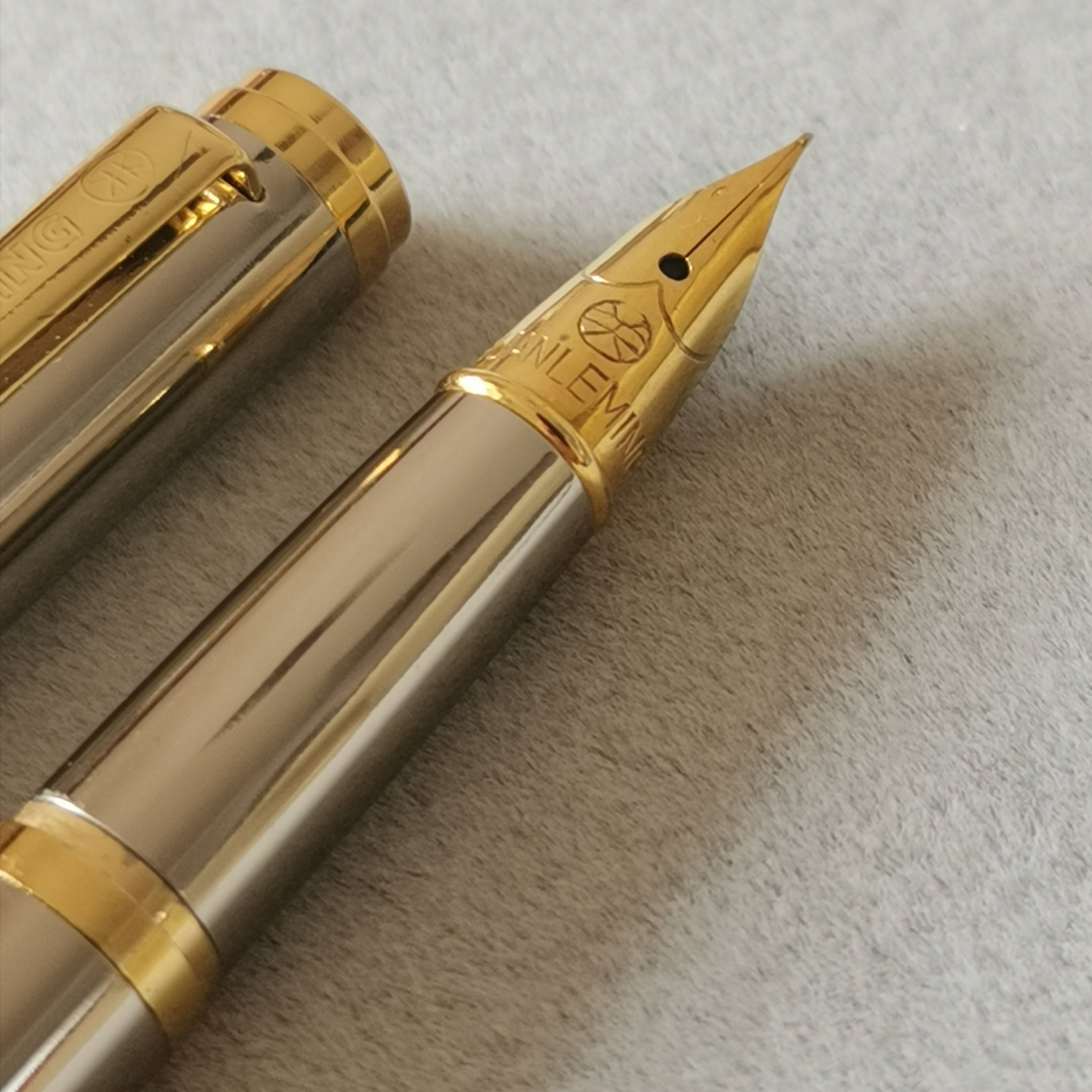 Rare Old Stock 1Pc GLM Fountain Pen Ink Pen Gold T... – Grandado
