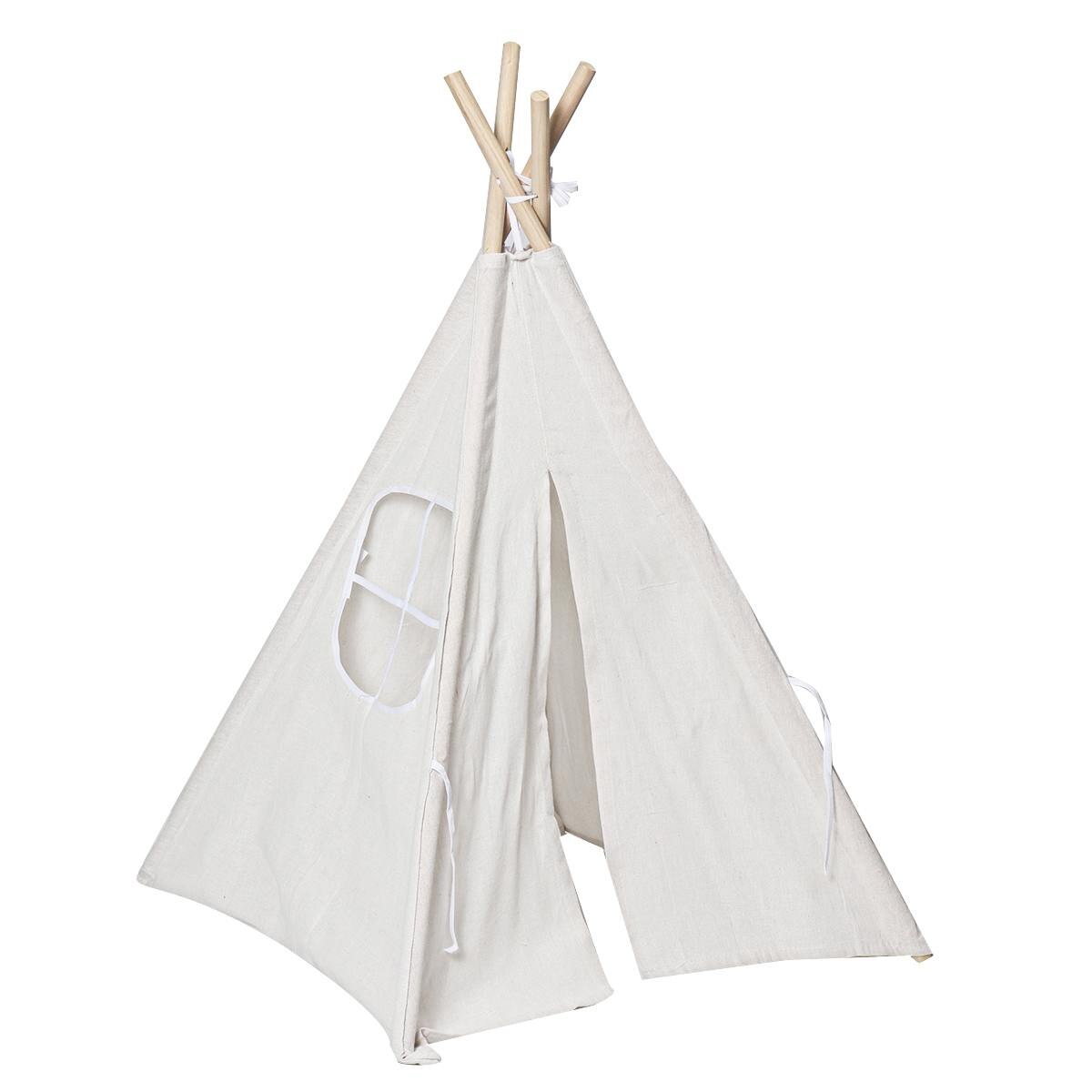 Baby Portable Wigwam Canva Triangle Tipi Folding I... – Vicedeal