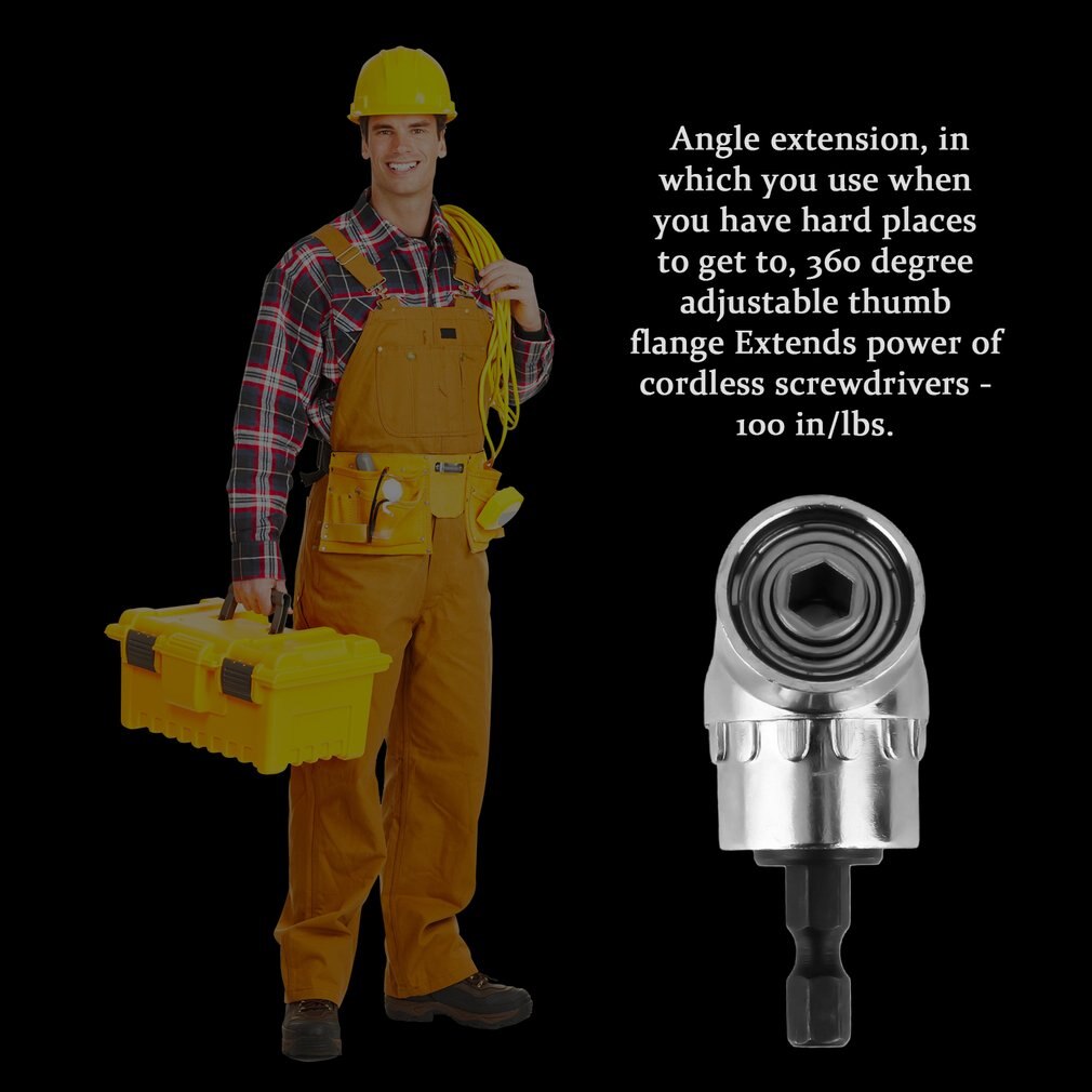 105 Graden Hoek Extension 1/4 Inch 6Mm Schroevendr... – Grandado