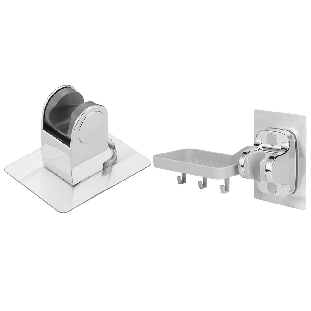 Adjustable Shower Head Base Stand with Soap Dish S... – Grandado
