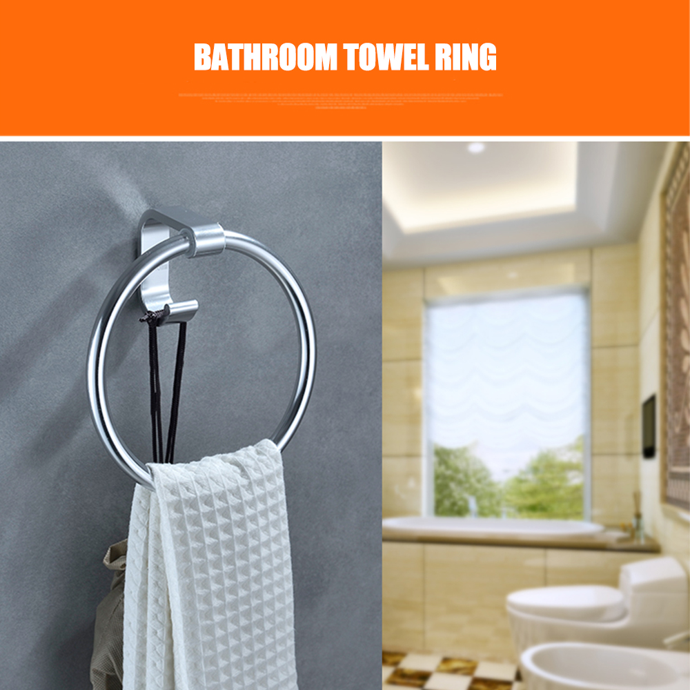 Bad Wandmontage Handdoek Ring Ronde Handdoek Bar H... – Vicedeal