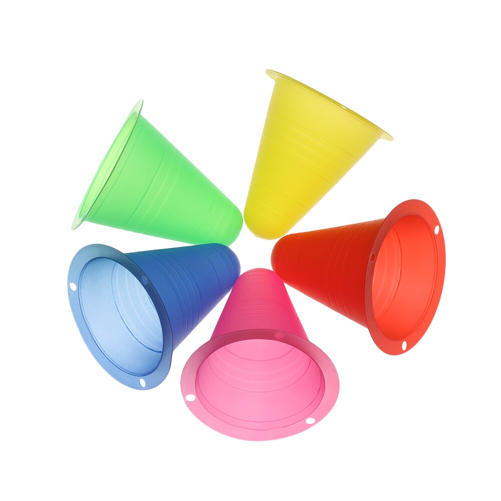 5PCS Colorful PE Plastic Skate Marker Cones Roller... – Grandado
