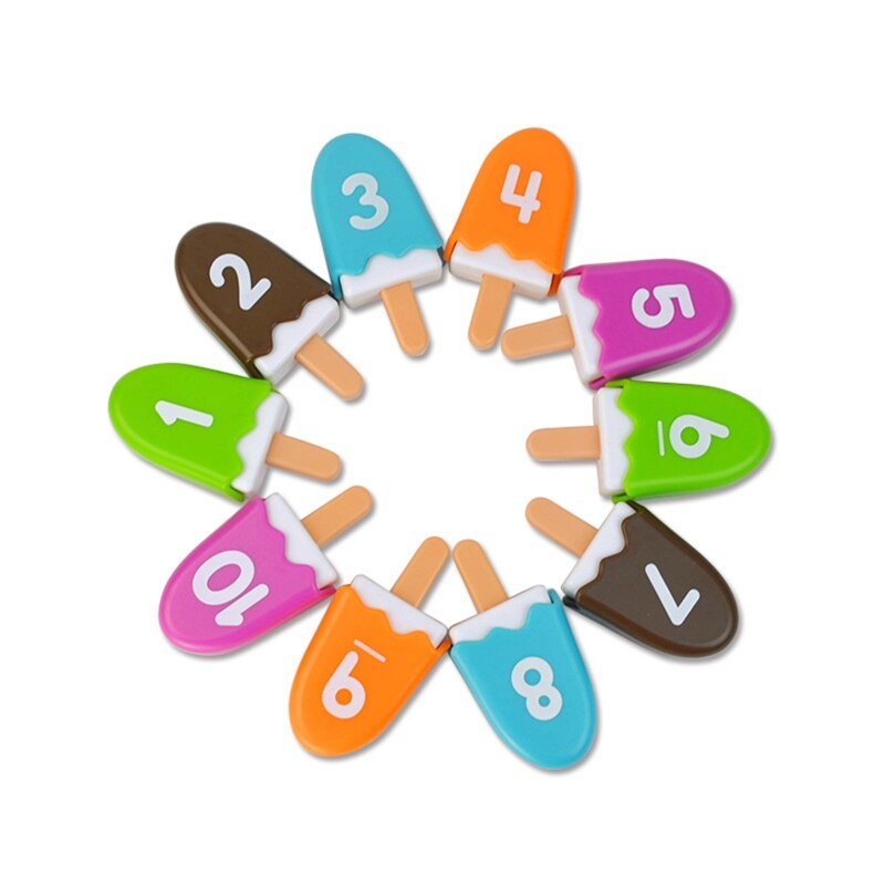 Digital Ice Candy Ice Cream Number Match Game Toy ... – Grandado