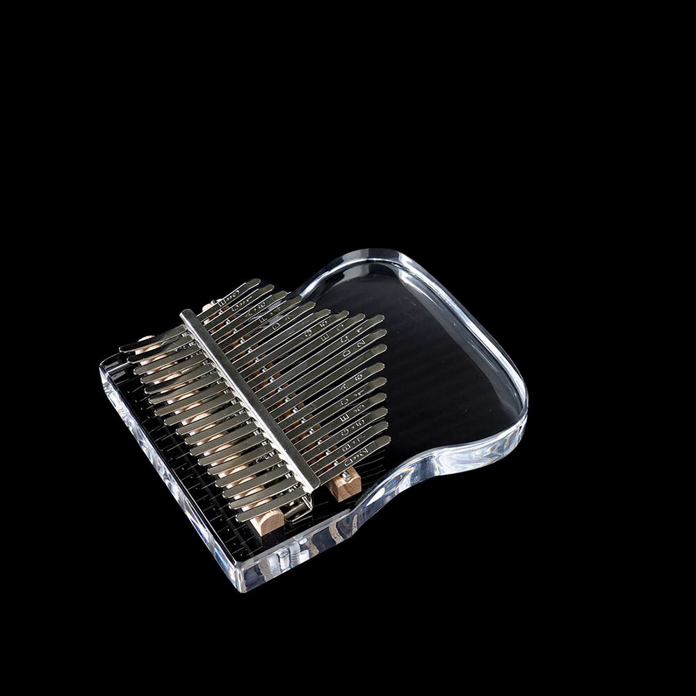 17 Keys Crystal Transparent Kalimba Percussion Mus... – Vicedeal