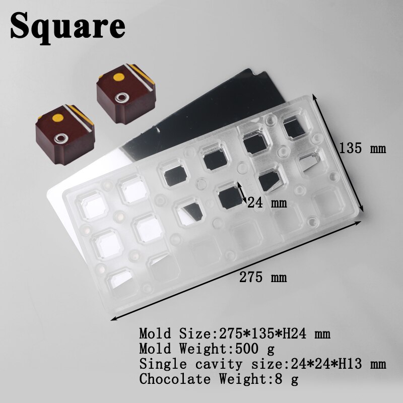 Meibum 7 Styles Polycarbonate Chocolate Mold Magne... – Grandado