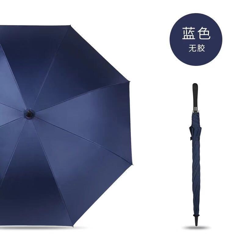 Men Straight Umbrella Golf Semi-auto Vinyl Parasol... – Grandado